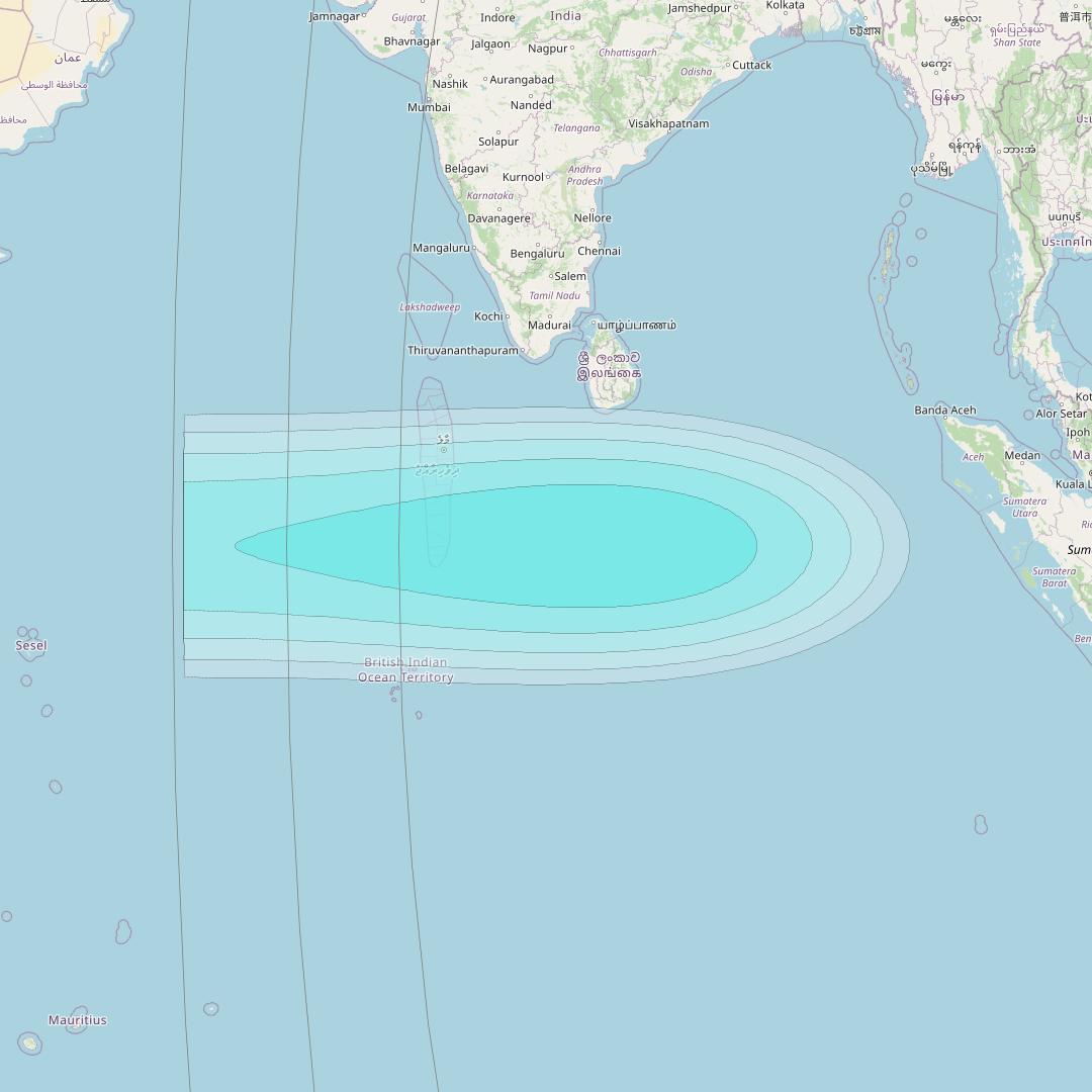SatBeams - Satellite Details - Inmarsat-4F1 (Inmarsat 4-F1, I4F1, PAC-W)