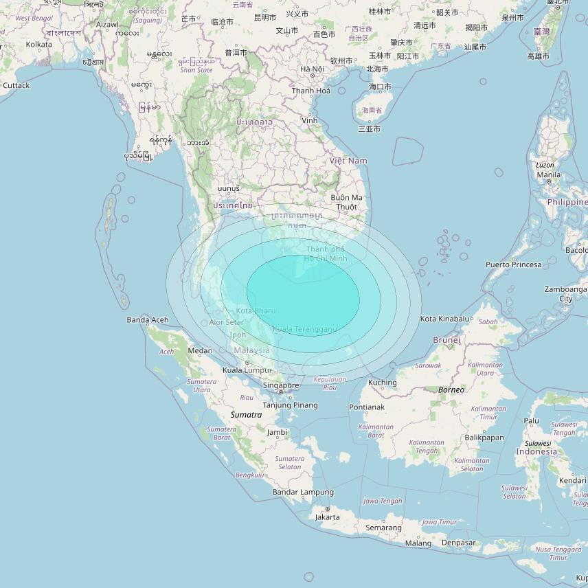 SatBeams - Satellite Details - Inmarsat-4F1 (Inmarsat 4-F1, I4F1, PAC-W)