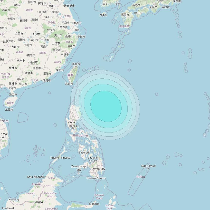 SatBeams - Satellite Details - Inmarsat-4F1 (Inmarsat 4-F1, I4F1, PAC-W)