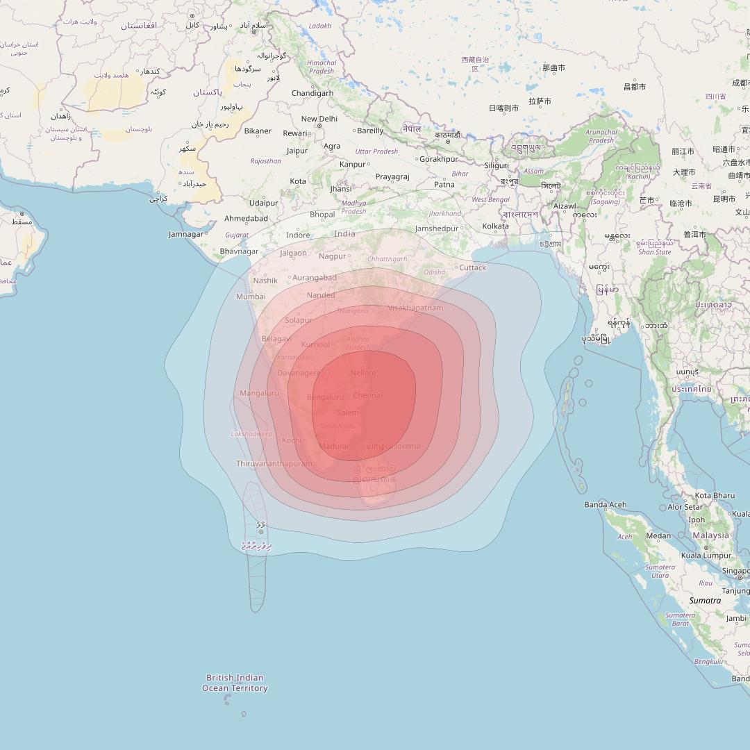 SatBeams - Satellite Details - Intelsat 33e