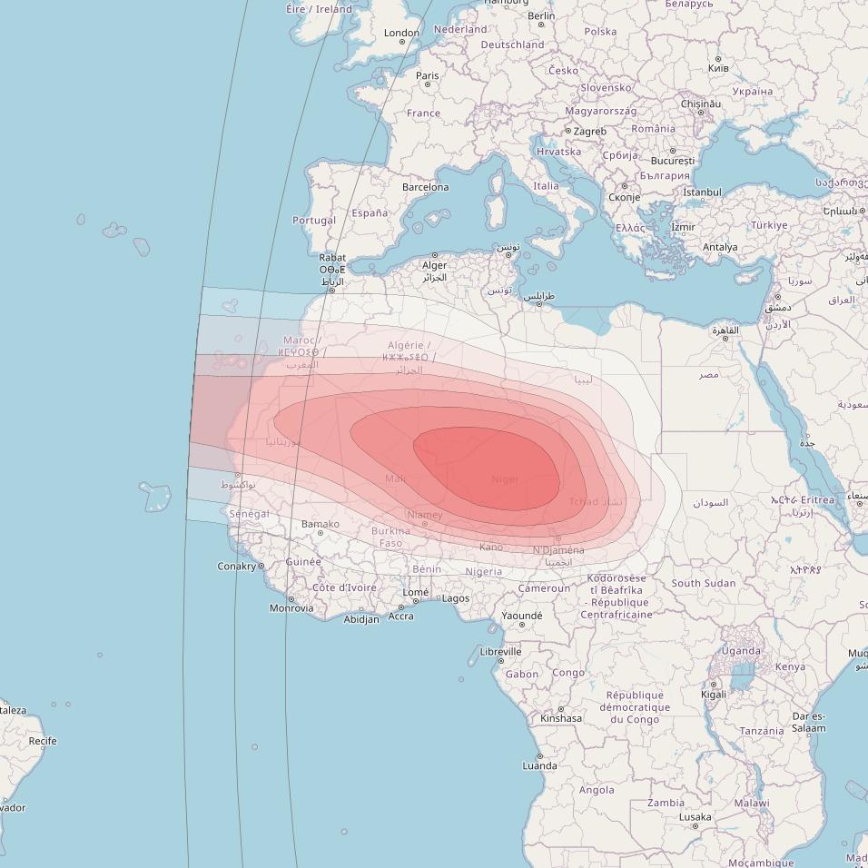 SatBeams - Satellite Details - Intelsat 33e