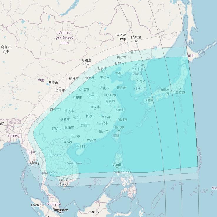 SatBeams - Satellite Details - Inmarsat-4F2 (Inmarsat 4-F2, I4F2, IND-W)